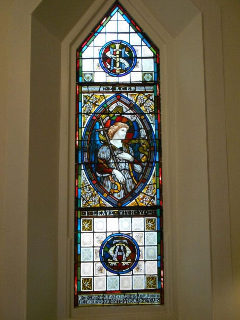 Three Memorial Stained Glass Windows at Christ Church, Eastport ...